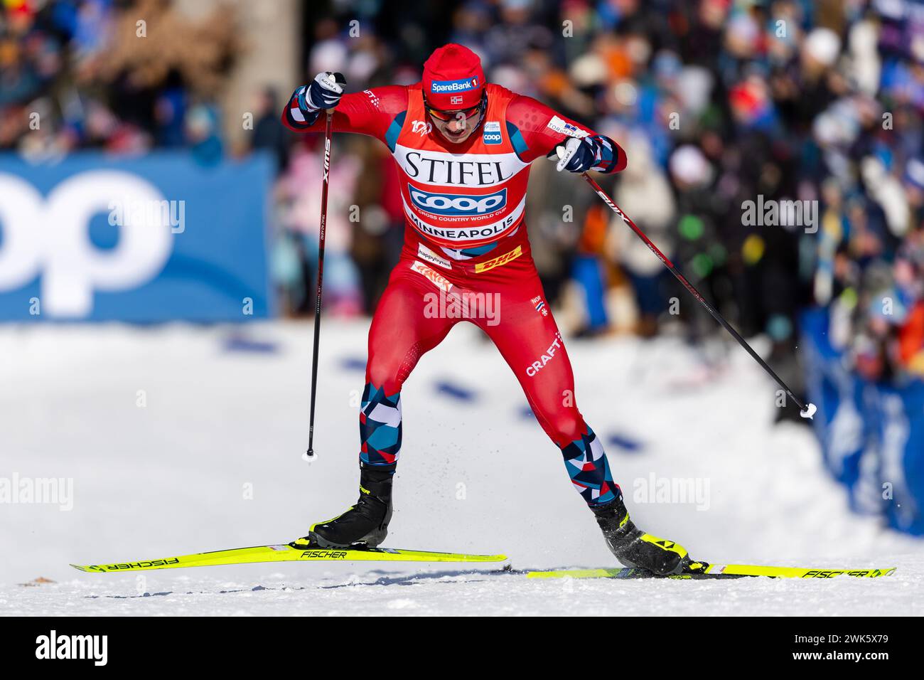 Erik Valnes of, Norway. , . competes in the men's sprint qualification ...