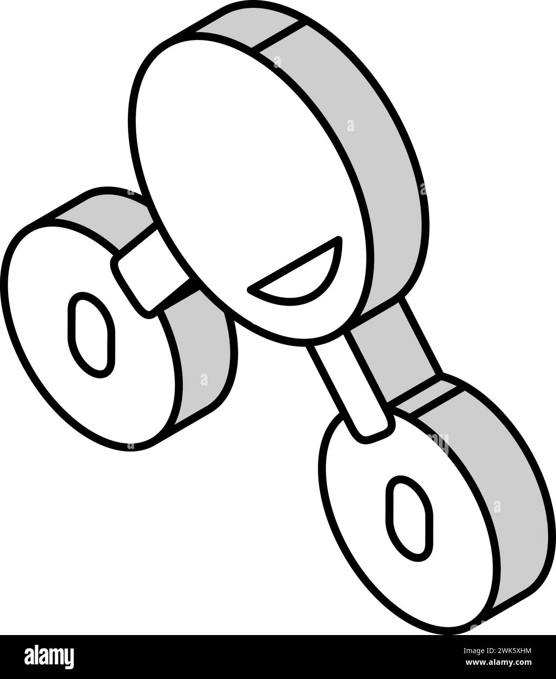 h2o water molecule isometric icon vector illustration Stock Vector ...