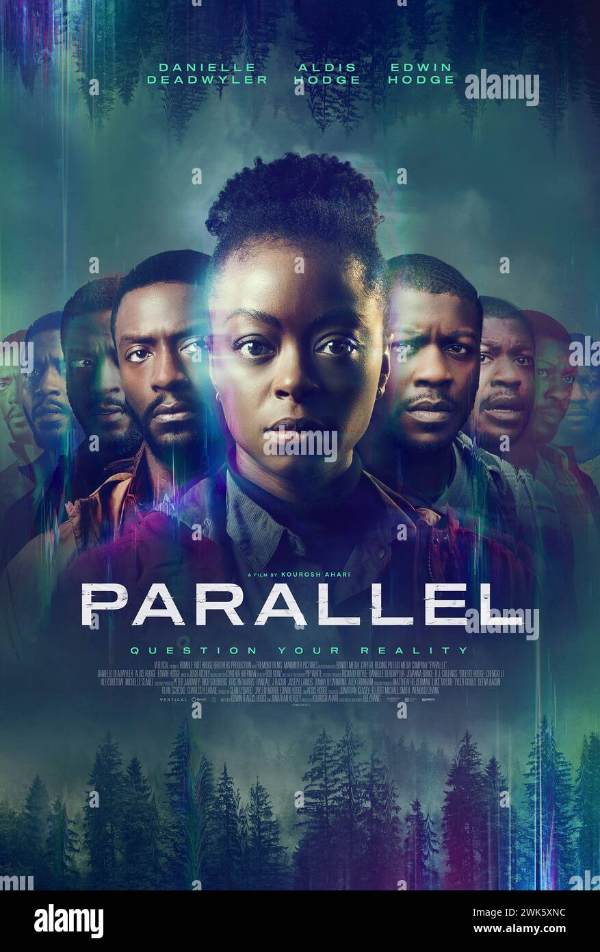 Parallel (2024) directed by Kourosh Ahari and starring Aldis Hodge ...