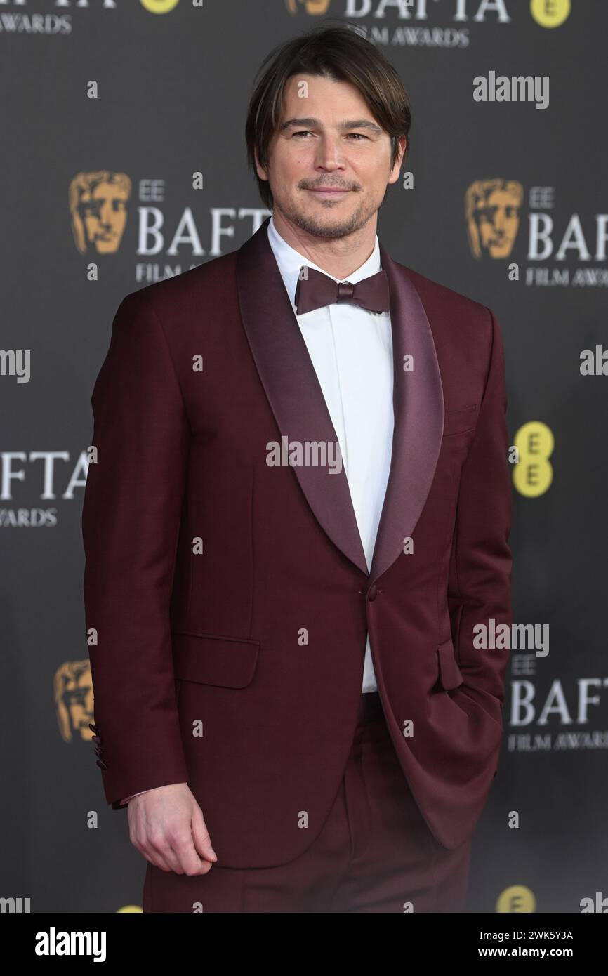 London, UK. 18th Feb, 2024. American actor Josh Hartnett attends the EE ...