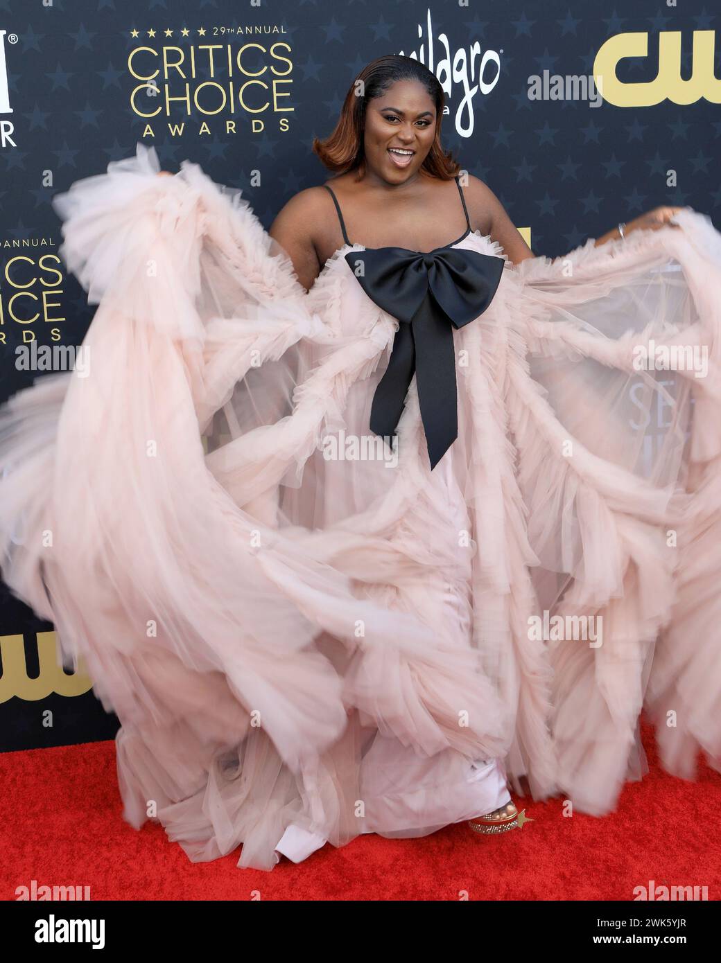 29th Annual Critics Choice Awards - Arrivals at the Barker Hanger on ...