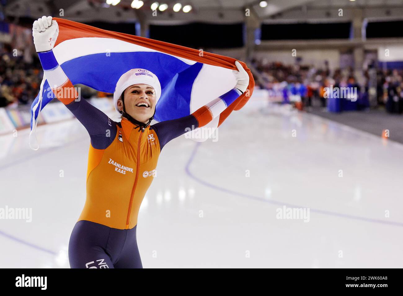 Calgary, Canada. 17th Feb, 2024. CALGARY, Olympic Oval, 17-02-2024 ...