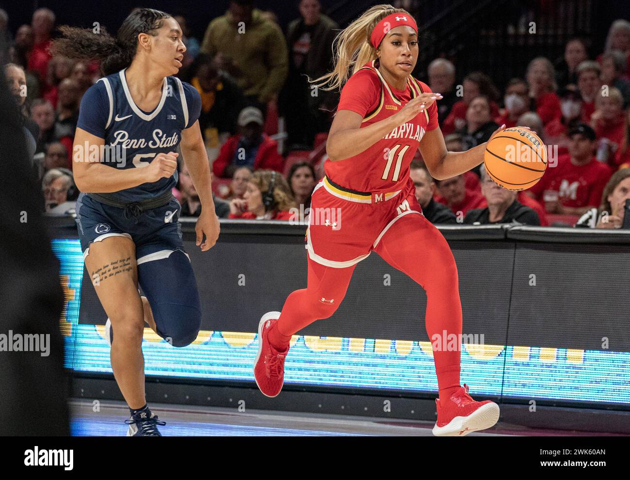 College Park, USA. 18th Feb, 2024. COLLEGE PARK, MD: - FEBRUARY 18 ...