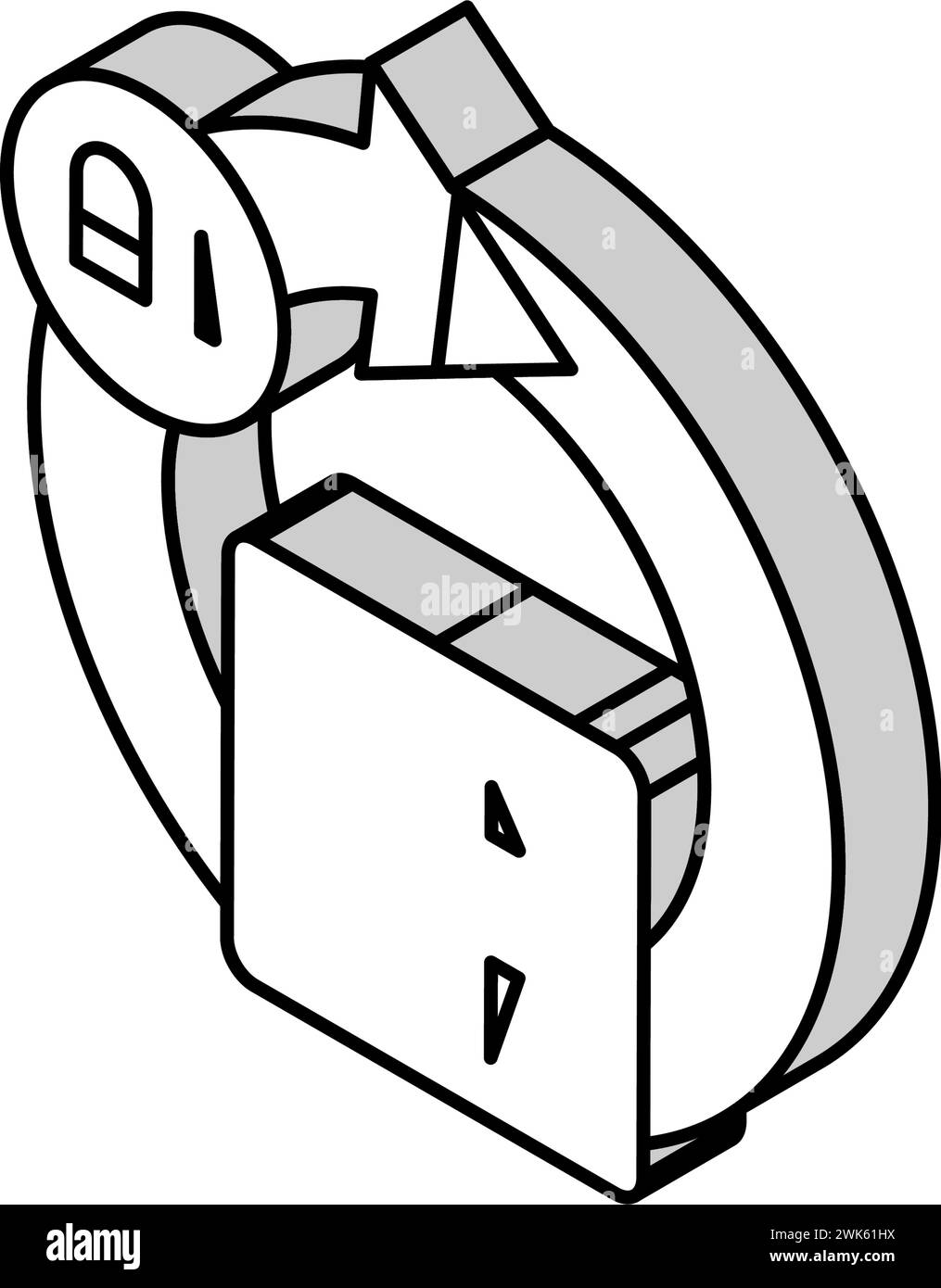 recycling aluminium production isometric icon vector illustration Stock ...