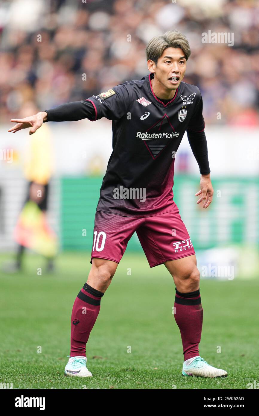 Tokyo, Japan. 17th Feb, 2024. Yuya Osako (Vissel) Football/Soccer ... Tokyo, Japan. 17th Feb, 2024. Yuya Osako (Vissel) Football/Soccer ...