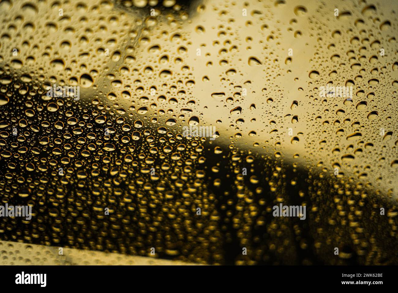 Golden abstract background with droplets Stock Photo - Alamy