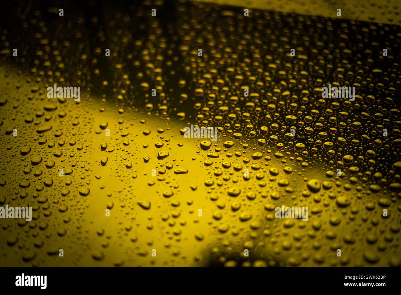 Golden abstract background with droplets Stock Photo - Alamy