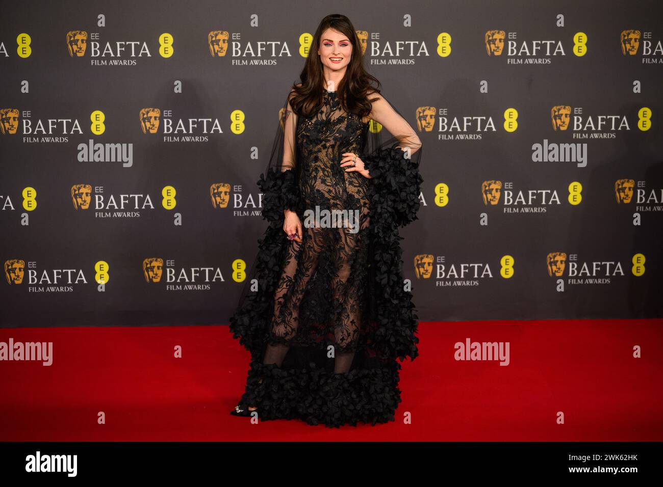 London, UK. Sunday 18th February 2024. Sophie Ellis-Bextor attending ...