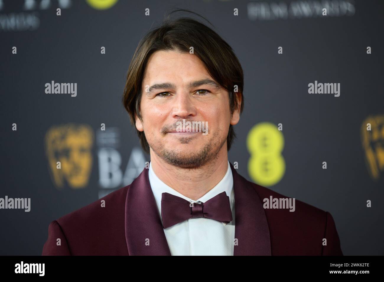 London, UK. Sunday 18th February 2024. Josh Hartnett attending the ...