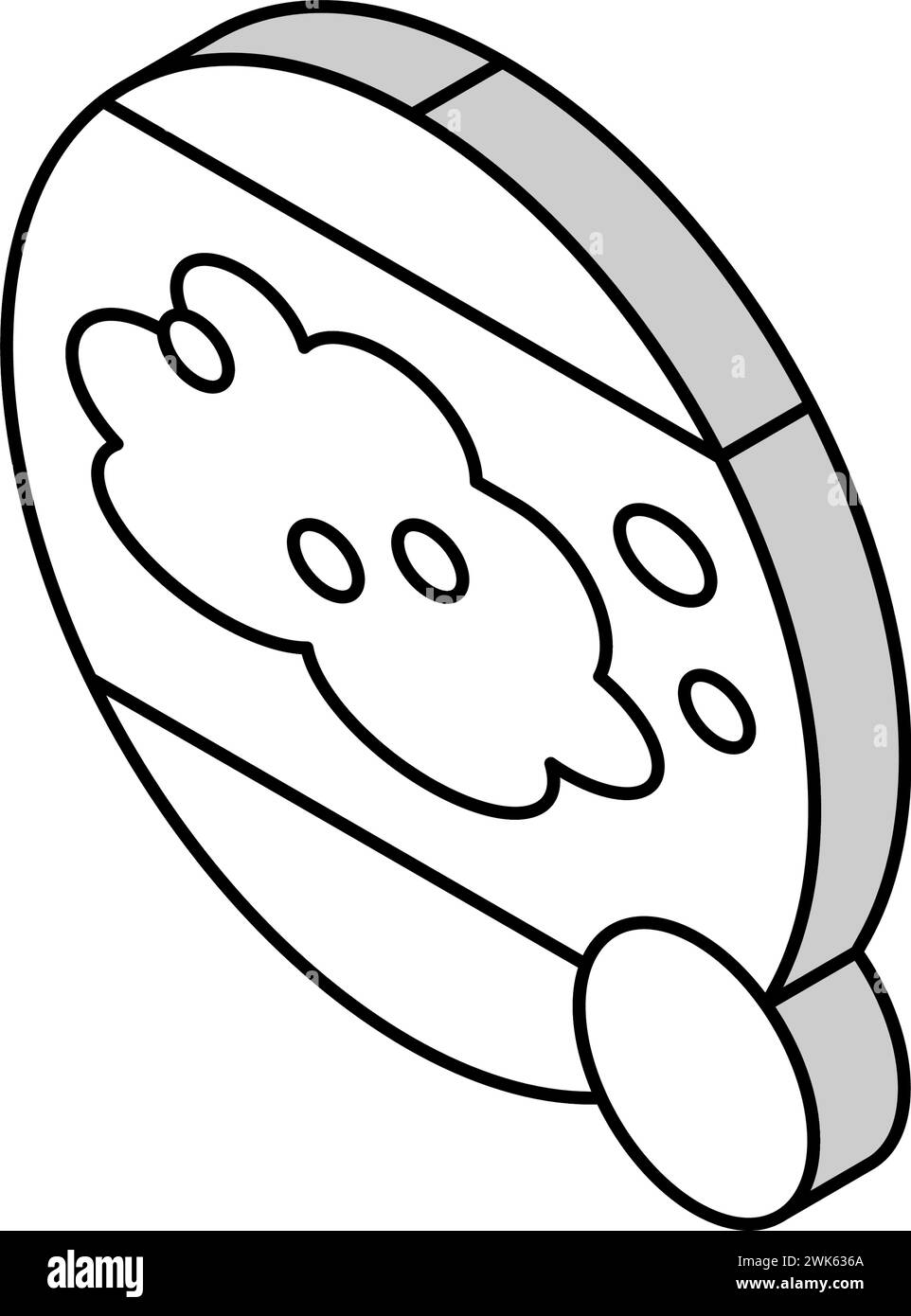 psoriasis clinic isometric icon vector illustration Stock Vector Image ...