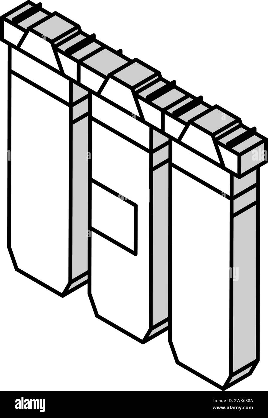 filtration water equipment isometric icon vector illustration Stock ...