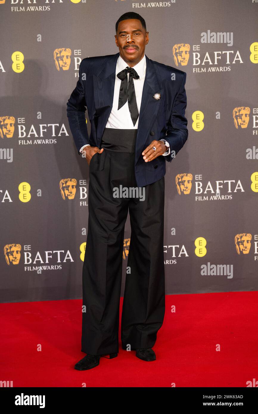 Simon FarnabyLondon, UK. Sunday 18th February 2024. Colman Domingo ...