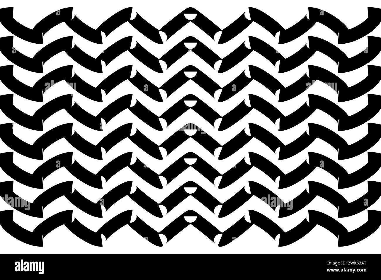 Seamless wavy lines simple Black and White Stock Photos & Images - Alamy