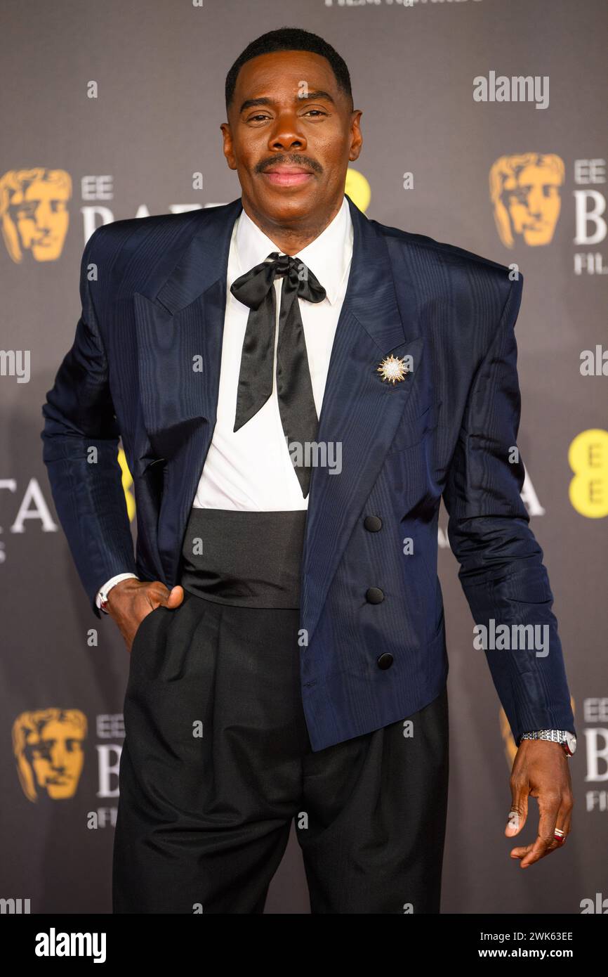 Simon FarnabyLondon, UK. Sunday 18th February 2024. Colman Domingo ...