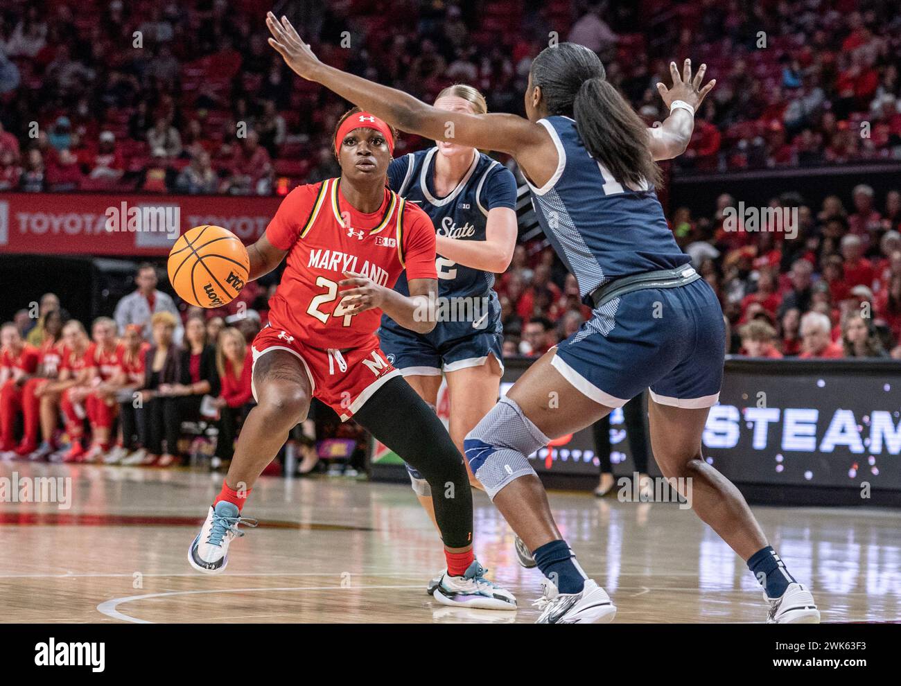 College Park, USA. 18th Feb, 2024. COLLEGE PARK, MD: - FEBRUARY 18 ...