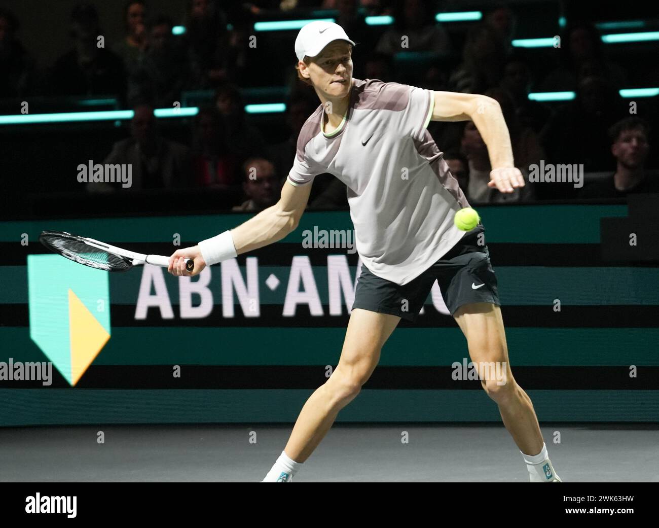 Jannik Sinner of Italy against Tallon Griekspoor of Netherlands, Semi ...