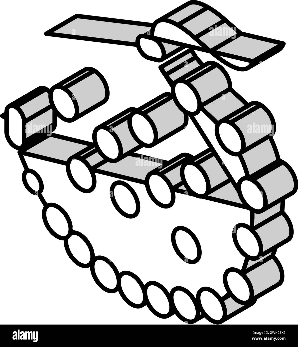 needle bead isometric icon vector illustration Stock Vector Image & Art ...