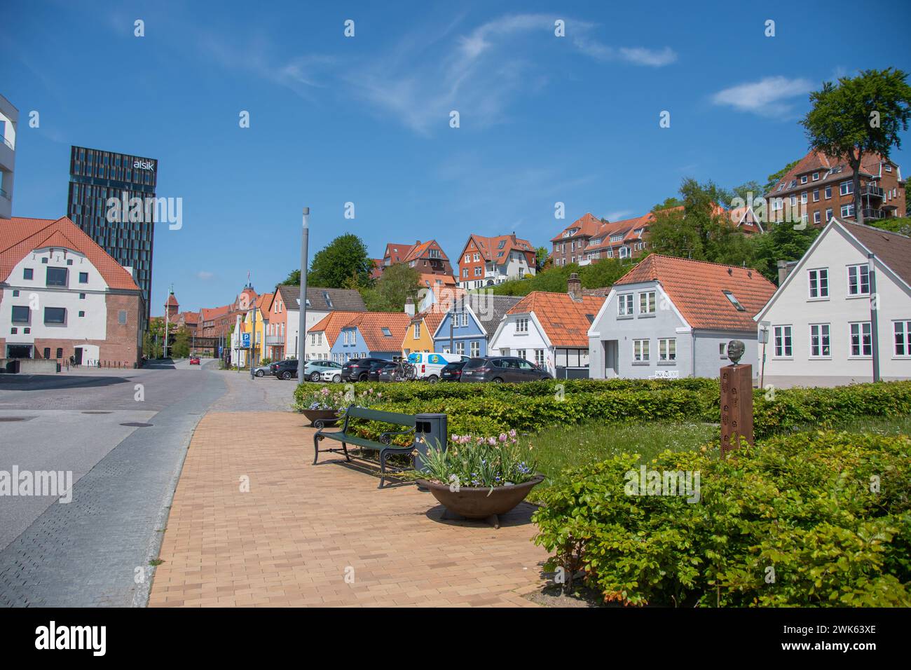 Sonderborg, Denmark 16 May 2023, The small Danish town of Sonderborg ...