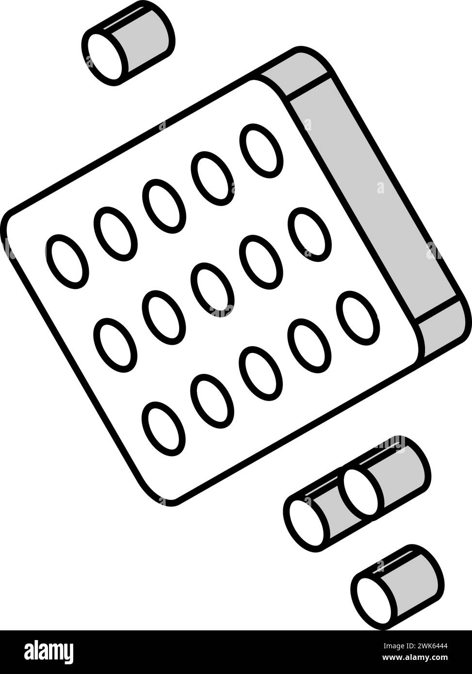 drug homeopathy package isometric icon vector illustration Stock Vector ...