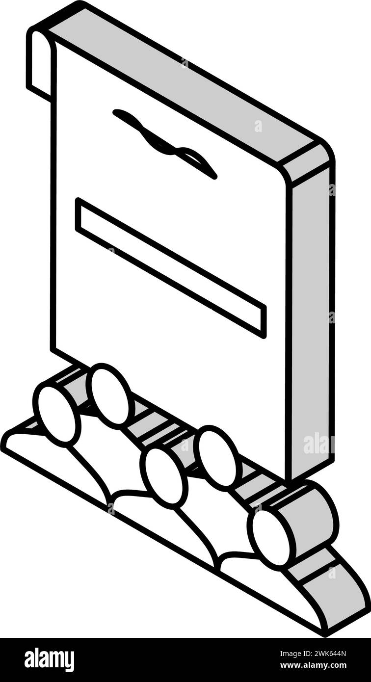 social norms law dictionary isometric icon vector illustration Stock ...