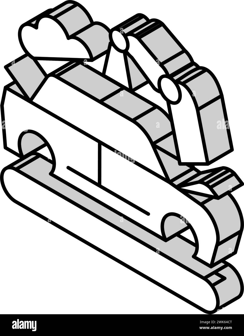 anti-corrosion treatment isometric icon vector illustration Stock ...