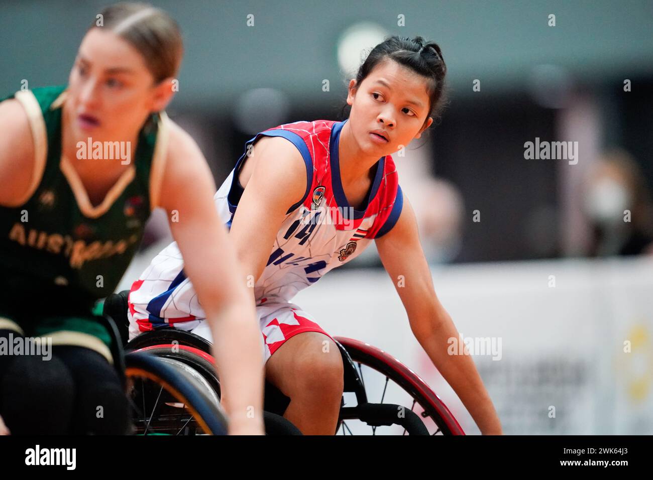 Osaka Japan. 18th Feb, 2024. Phattharamon Sangkhum (THA), FEBRUARY 18, 2024 - Wheelchair ...