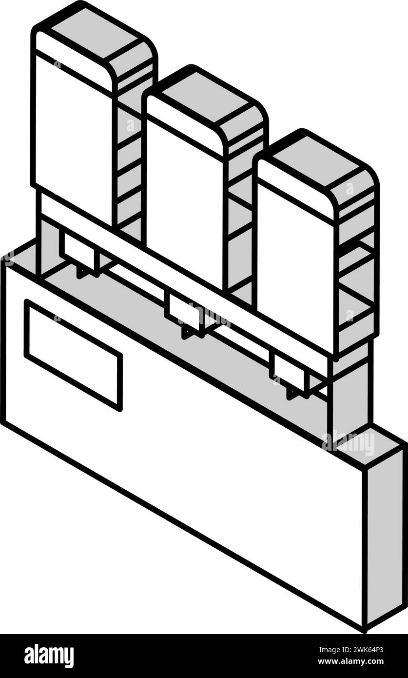 painting silk thread isometric icon vector illustration Stock Vector ...