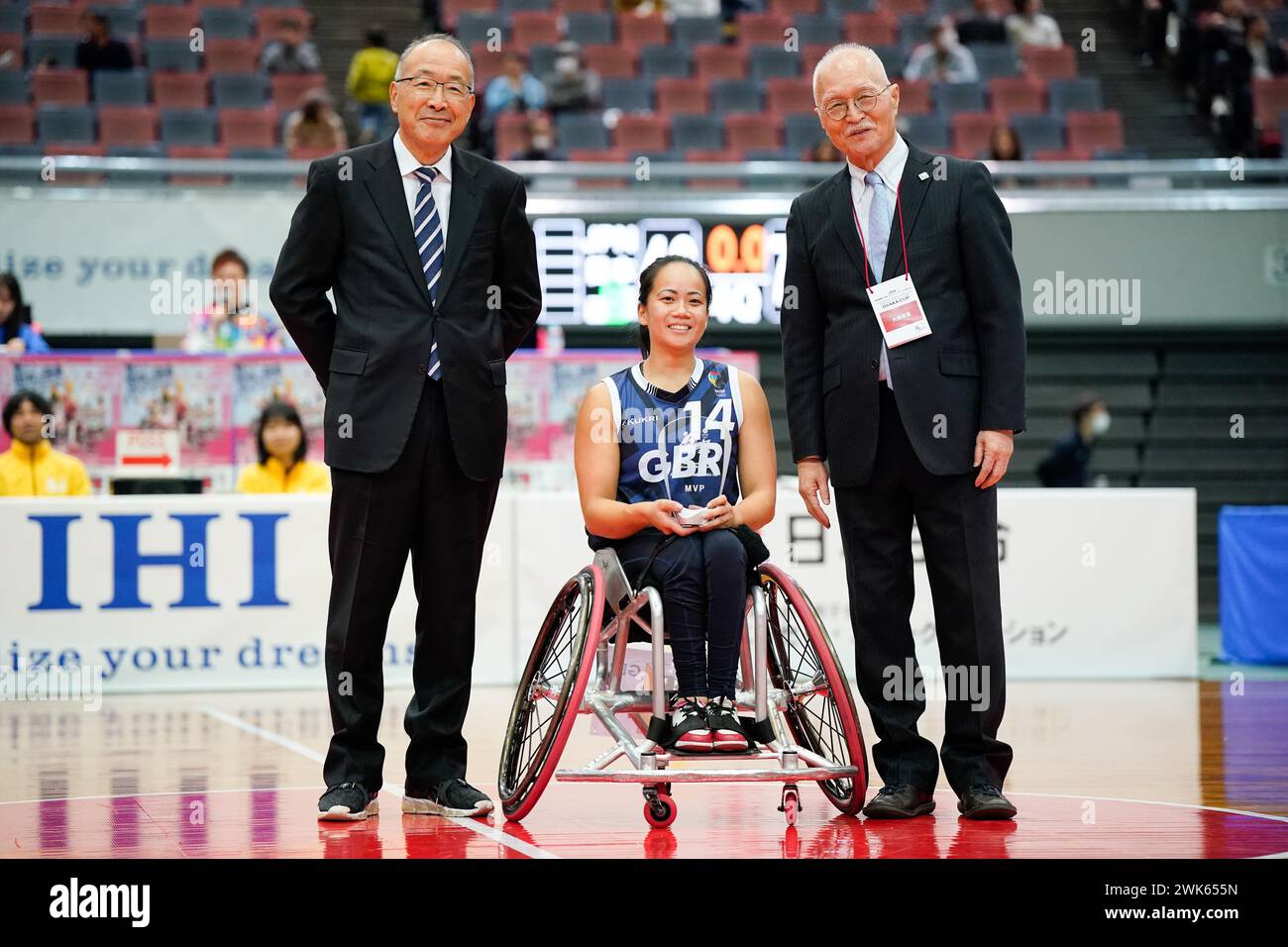 Osaka Japan. 18th Feb, 2024. Joy Haizelden (GBR), FEBRUARY 18, 2024 ...