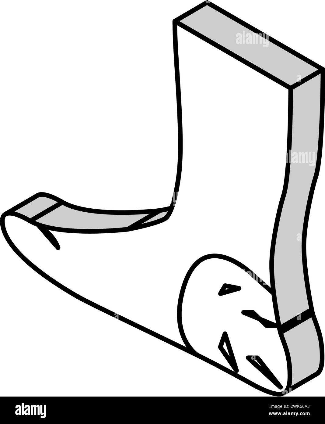 heels dry skin isometric icon vector illustration Stock Vector Image ...