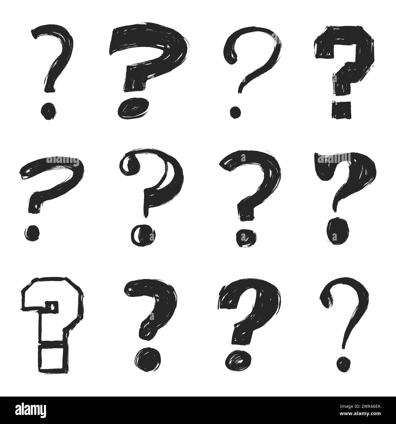 Asking question vector vectors hi-res stock photography and images - Alamy