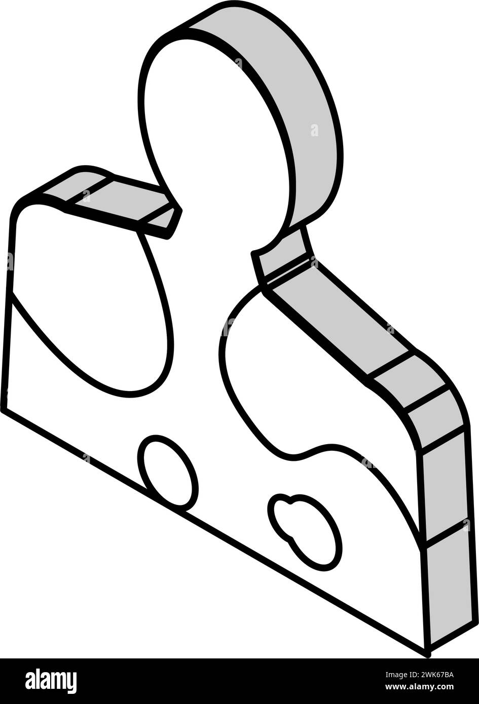 psoriasis disease isometric icon vector illustration Stock Vector Image ...