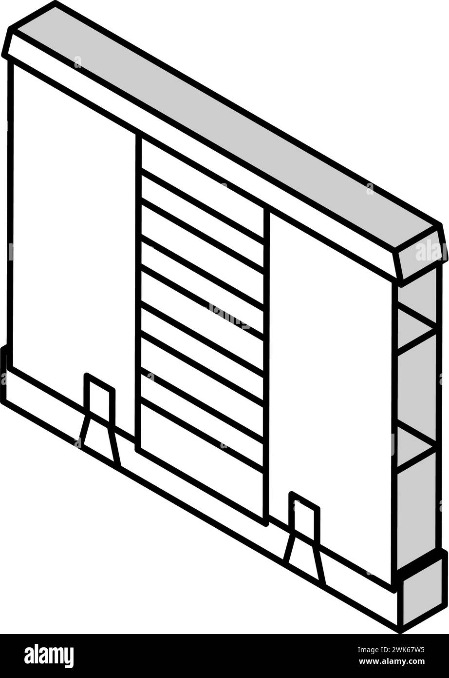 cooperative house isometric icon vector illustration Stock Vector Image ...