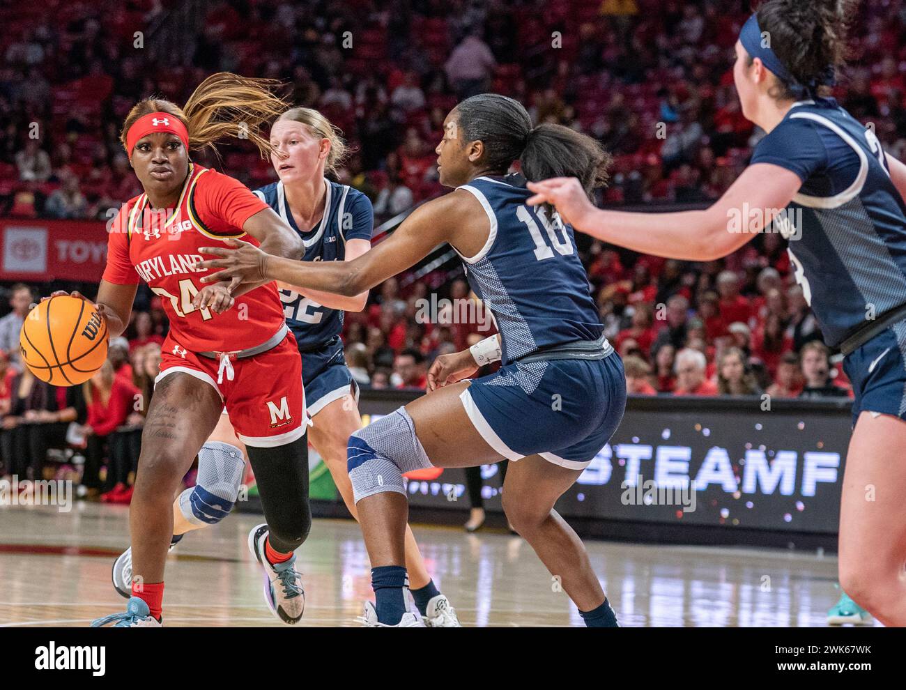 College Park, USA. 18th Feb, 2024. COLLEGE PARK, MD: - FEBRUARY 18 ...