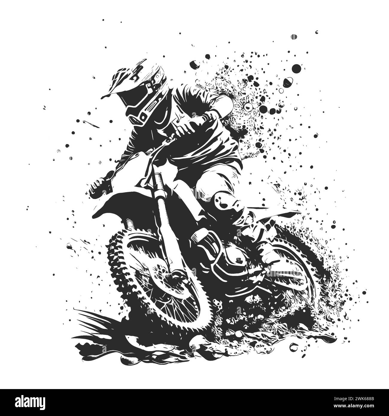 Male motocross rider vector line art concept Stock Vector Image & Art ... Male motocross rider vector line art concept Stock Vector Image & Art ...