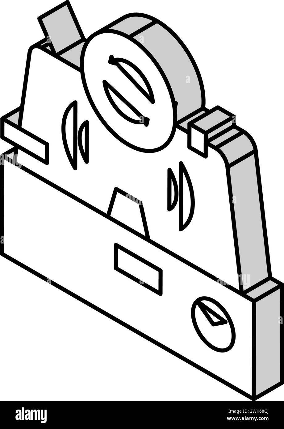 granulation pharmaceutical production isometric icon vector ...