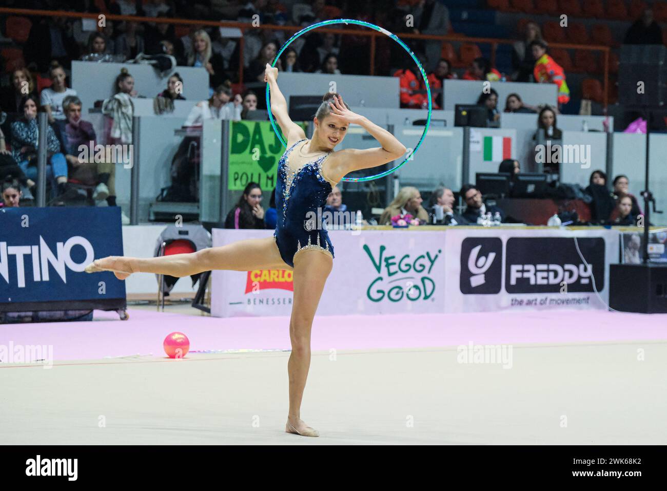 Chieti, Italy. 17th Feb, 2024. Anastasia Gennad'Evna Simakova of the ...