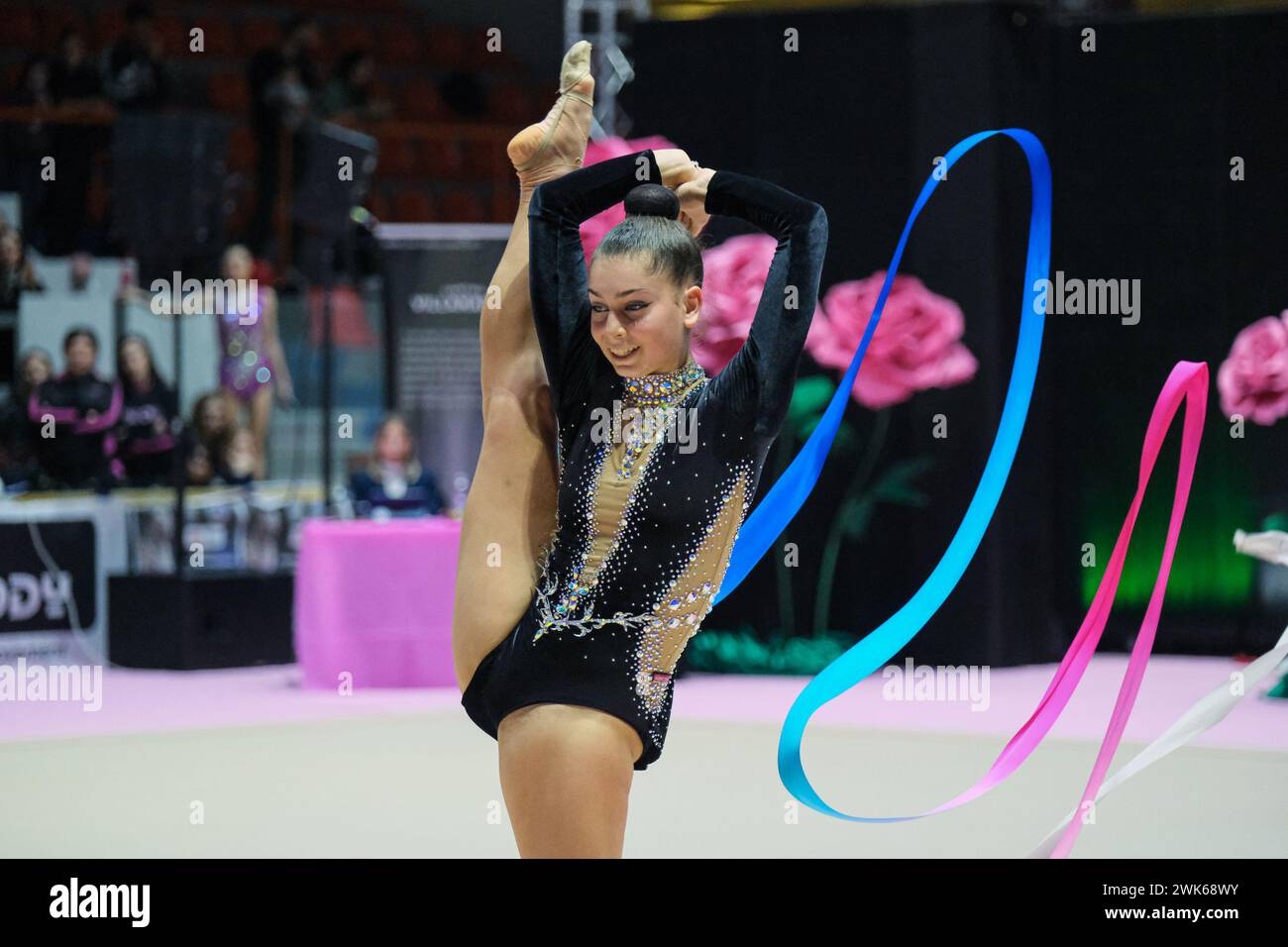 Chieti, Italy. 17th Feb, 2024. Alice Capozucco of the Armonia D'Abruzzo ...