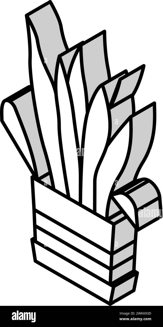 drying house plant isometric icon vector illustration Stock Vector ...