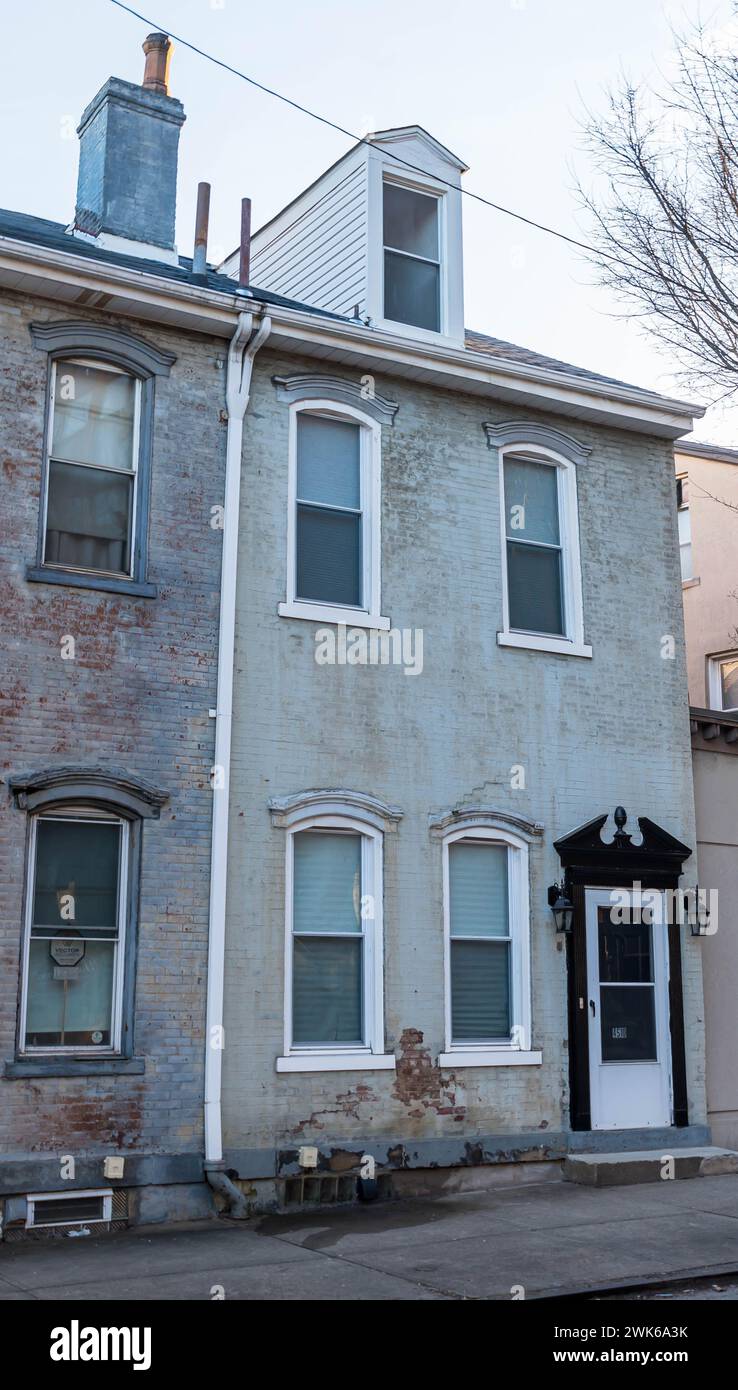 A row house on Penn Avenue in the Bloomfield neighborhood in Pittsburgh ...