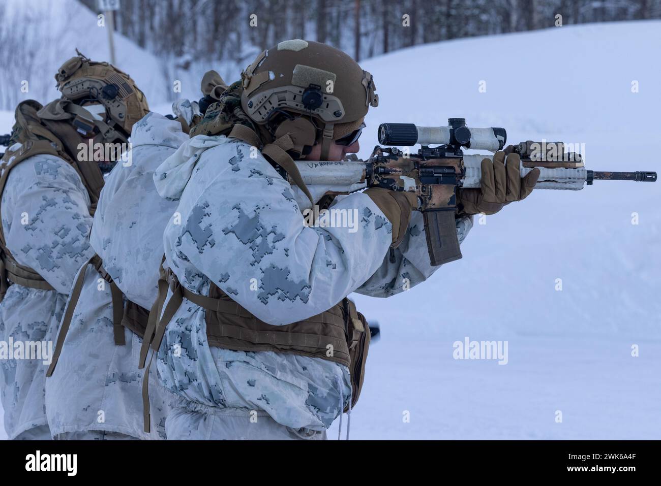 U.S. Marines with 1st Battalion, 2nd Marine Regiment, 2nd Marine ...