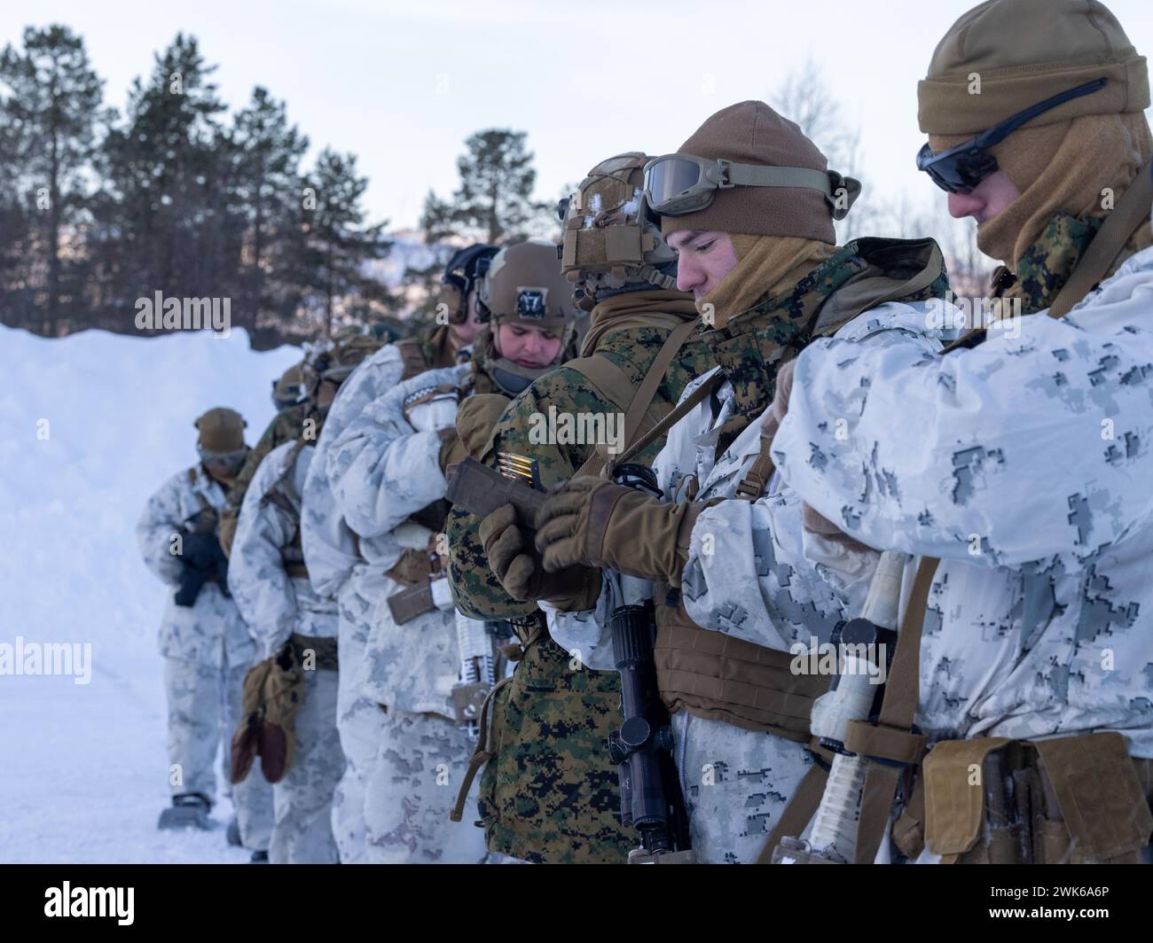U.S. Marines with 1st Battalion, 2nd Marine Regiment, 2nd Marine ...
