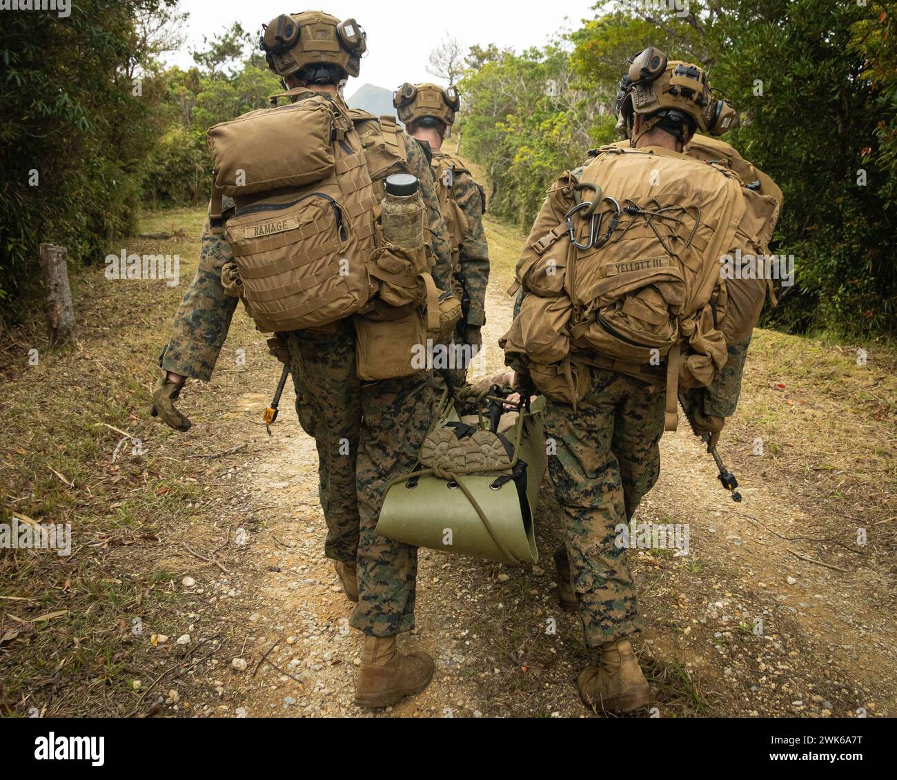 U.S. Marines with Battalion Landing Team 1/1, 31st Marine Expeditionary ...