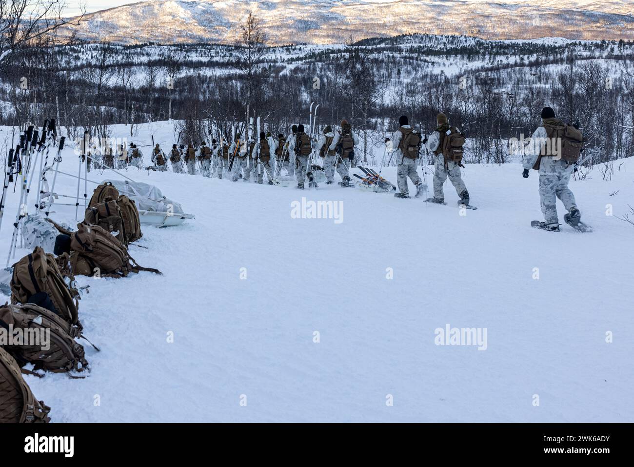 U.S. Marines with 1st Battalion, 2nd Marine Regiment, 2nd Marine ...