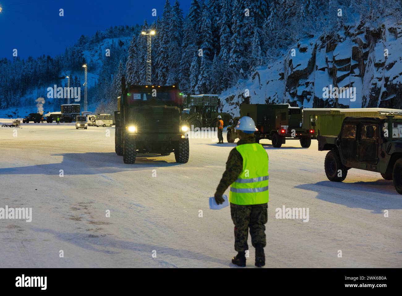 U.S. Marine Corps Lance Cpl. Scott Martz a logistics specialist from ...