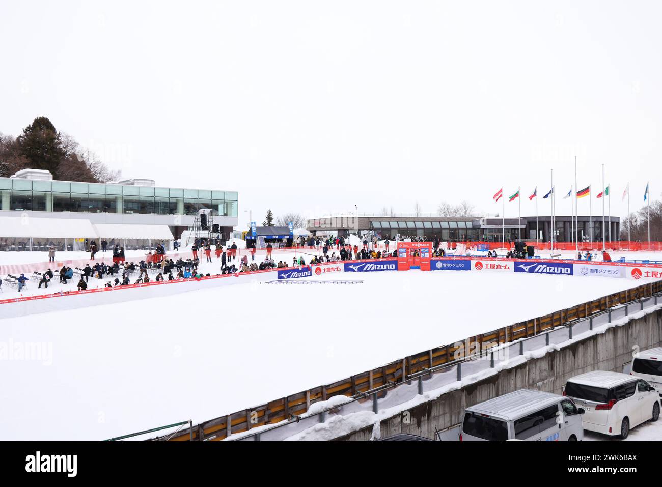 Sapporo, Hokkaido, Japan. 17th Feb, 2024. General view Ski Jumping ...