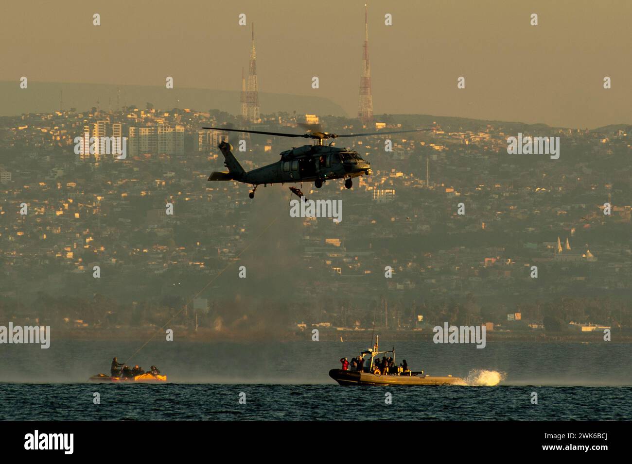An MH-60S Seahawk assigned to the “Wildcards” of Helicopter Sea Combat ...