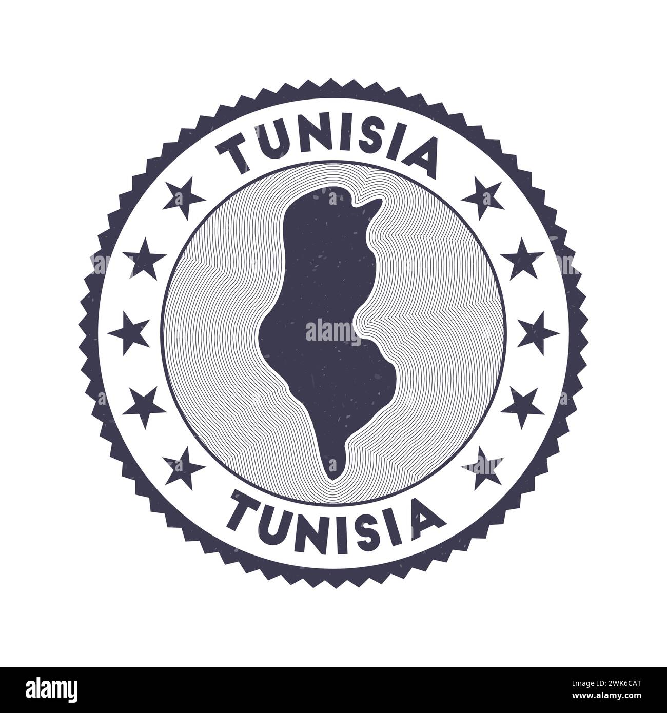 Postage stamp tunisia Stock Vector Images - Alamy