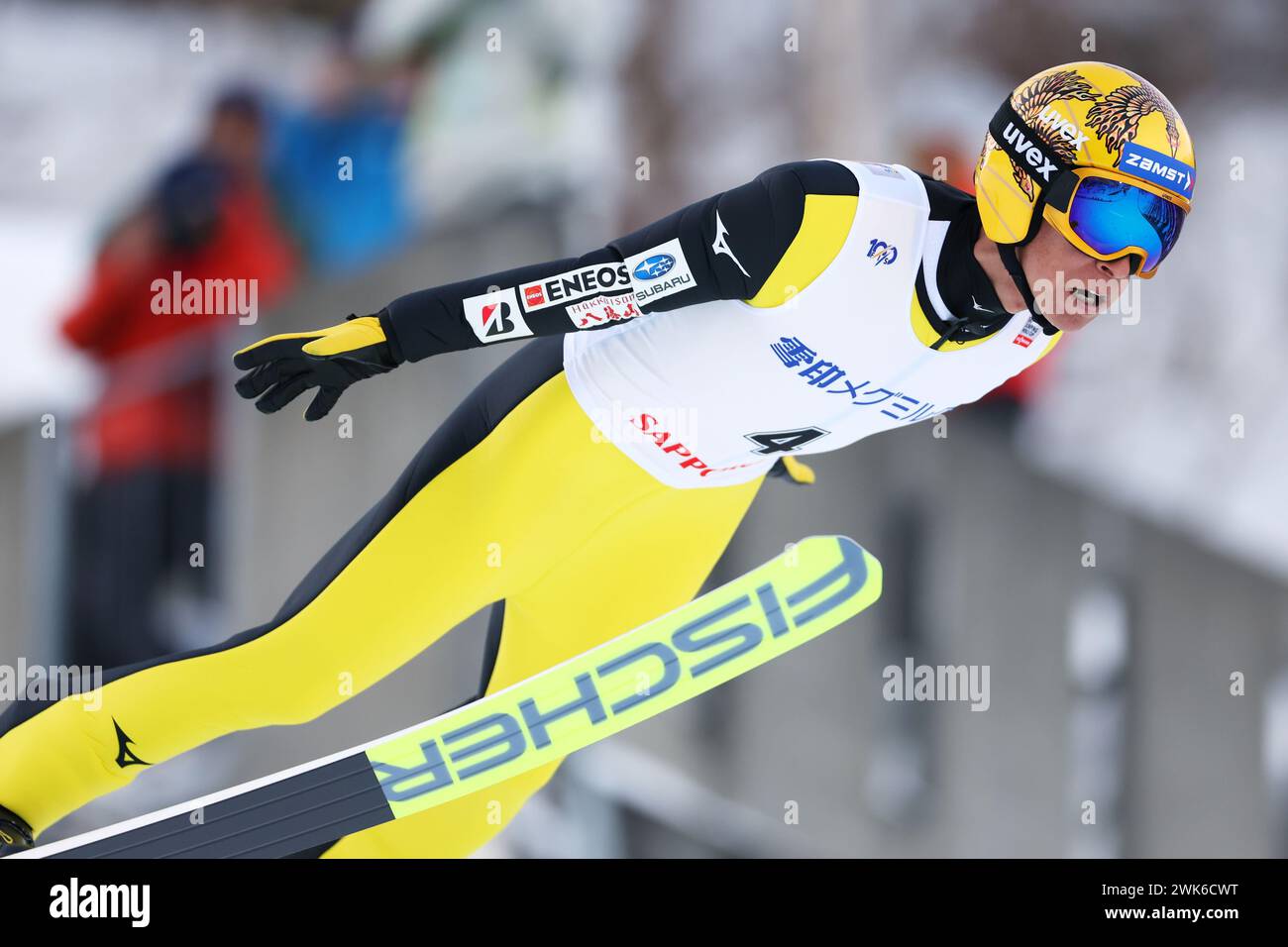 Sapporo, Hokkaido, Japan. 17th Feb, 2024. Noriaki Kasai (JPN) Ski ...