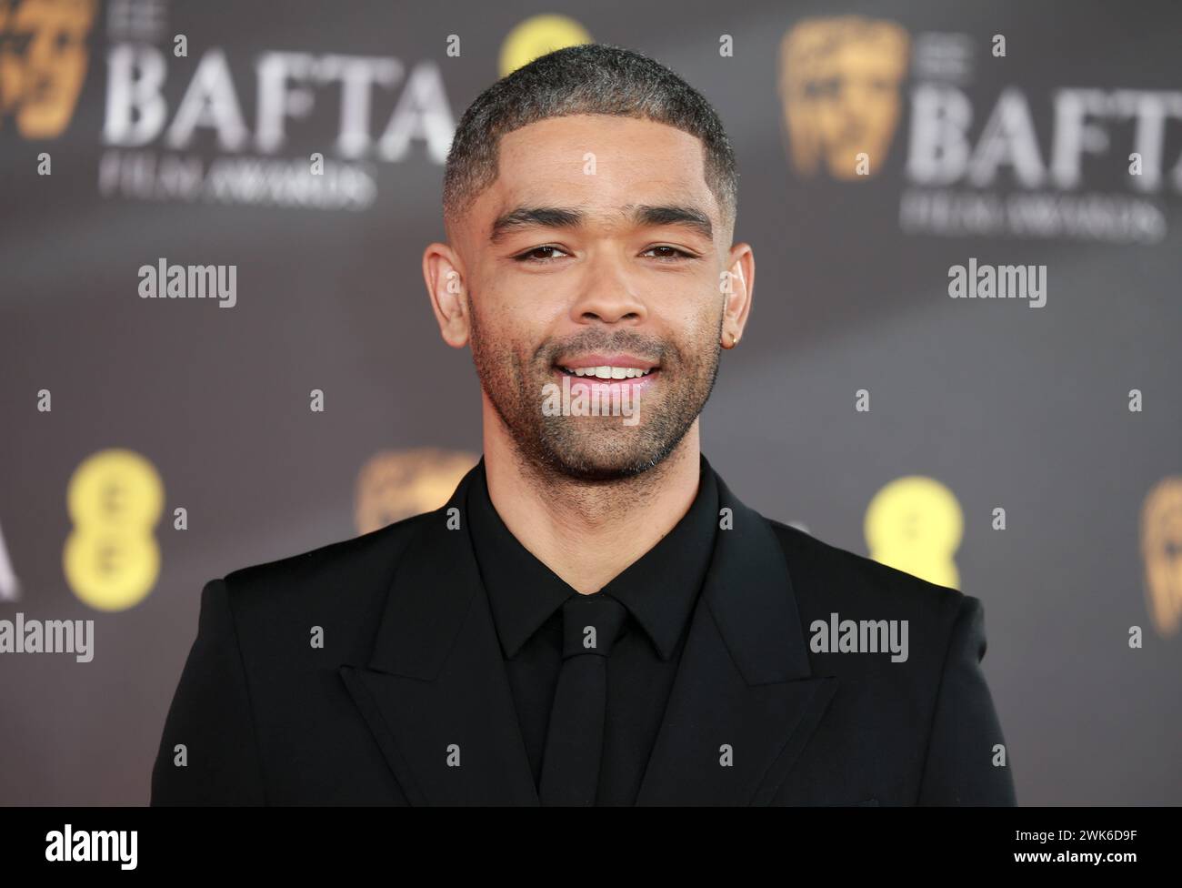 London, UK. 18th Feb, 2024. Kingsley Ben-Adir attends the 2024 EE BAFTA ...