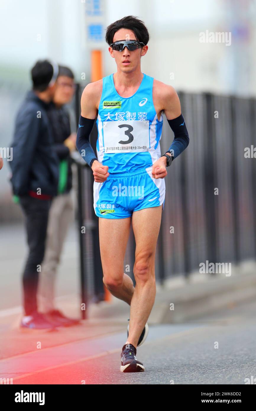 Kobe, Hyogo, Japan. 18th Feb, 2024. Yuta Koga Athletics : The 107th Japan Track & Field National ...